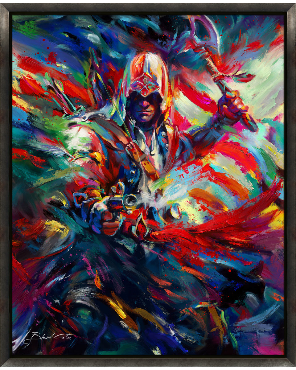 Assassin's Creed® III Connor Kenway (Original Painting) - Blend Cota ...