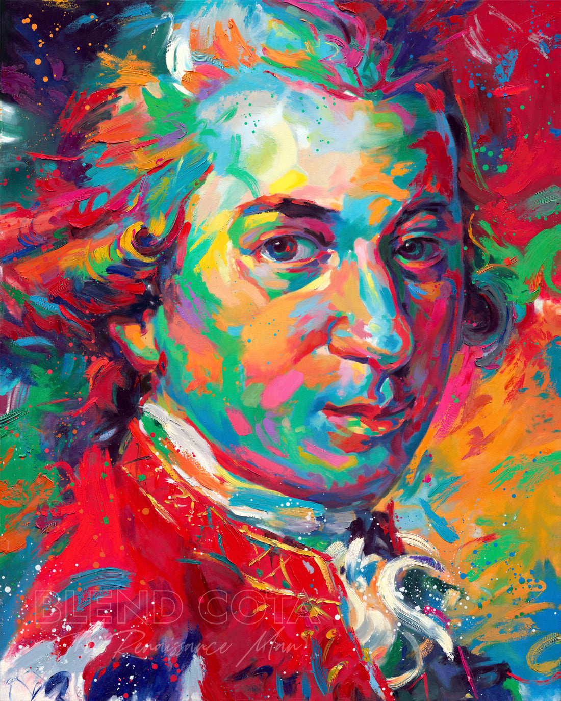 Color Expressionism Limited Edition Canvas Wall Art