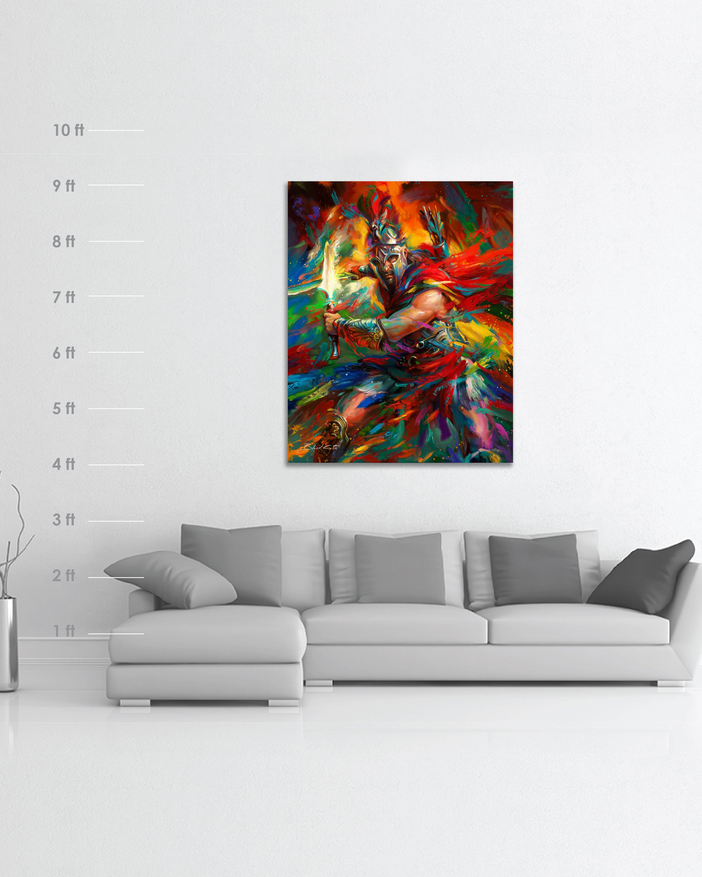 Assassin's Creed® Odyssey Alexios The Eagle Bearer (Original Painting ...