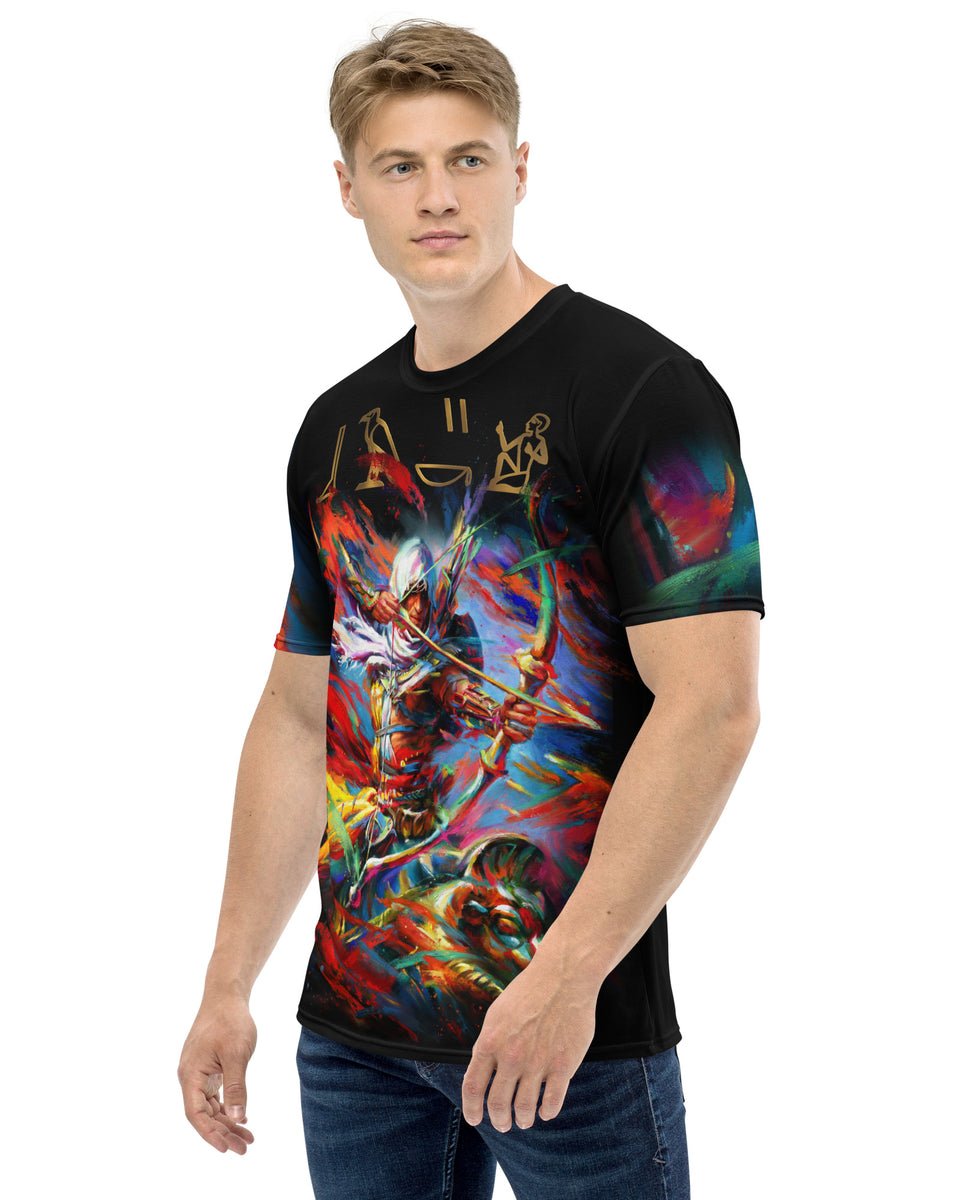 Assassin's Creed® Bayek of Origins Men's T-shirt - Blend Cota Studios