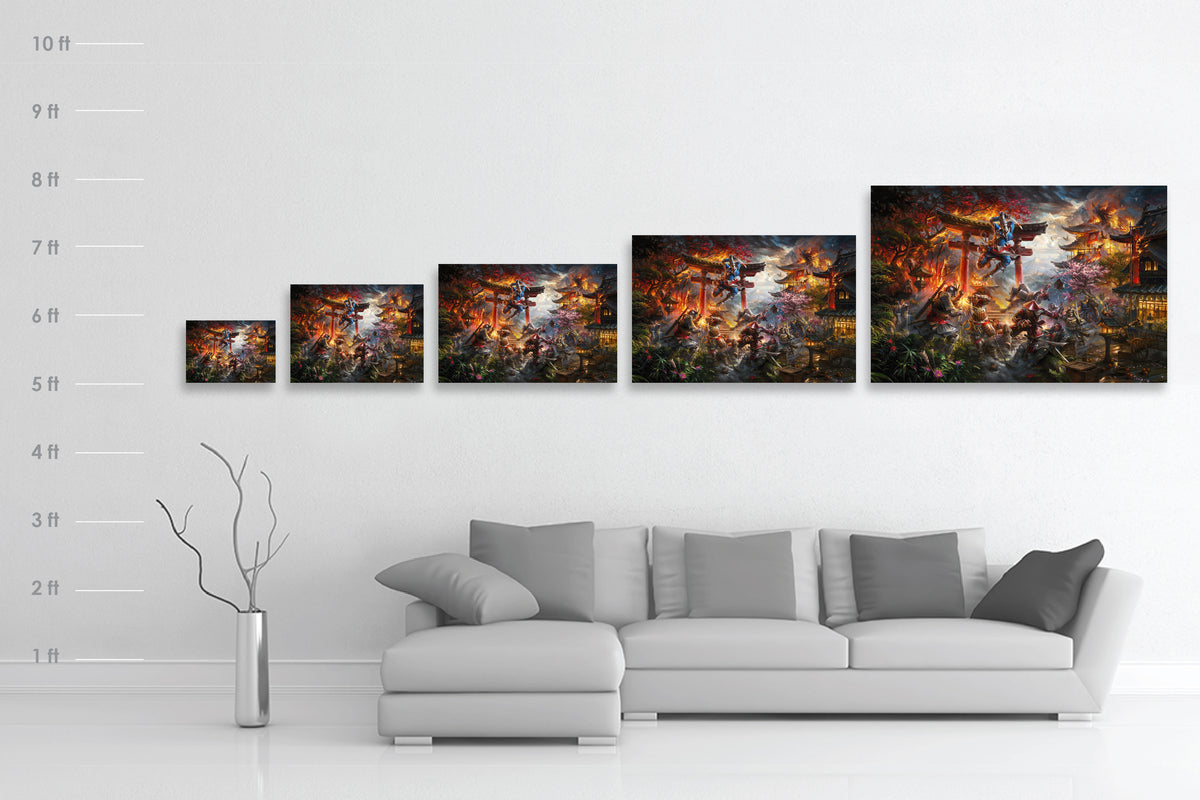 Assassin's Creed® Shadows (Limited Edition Canvas) - Blend Cota Studios