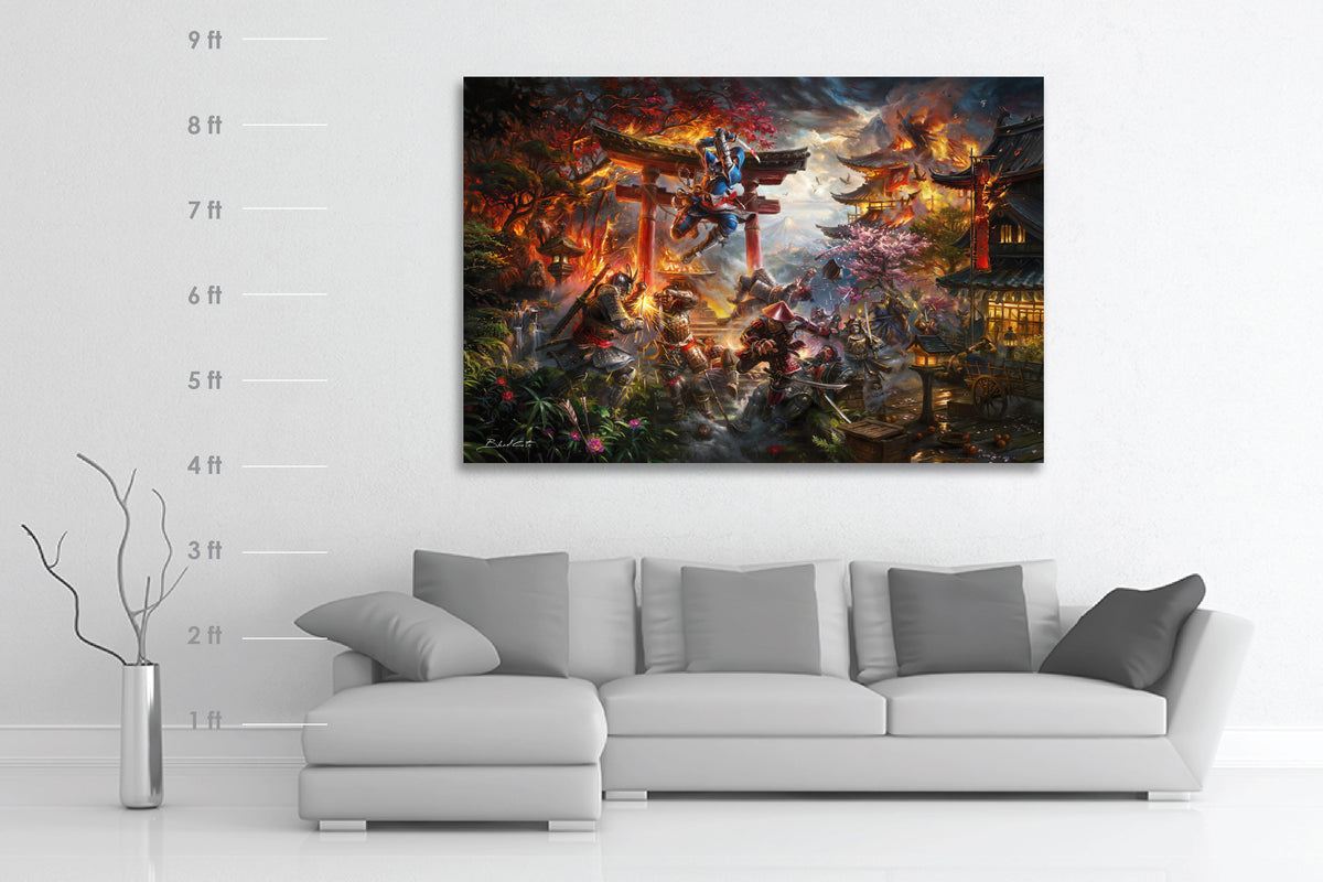 Assassin's Creed® Shadows (Original Painting) - Blend Cota Studios