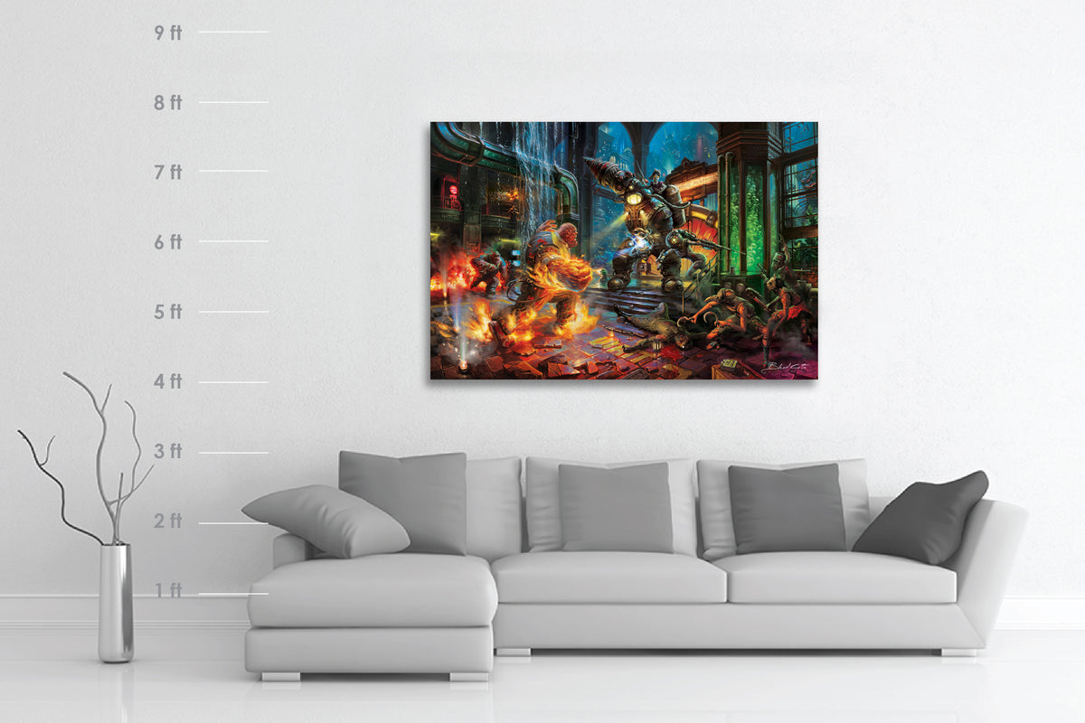 BioShock® II (Original Painting) - Blend Cota Studios