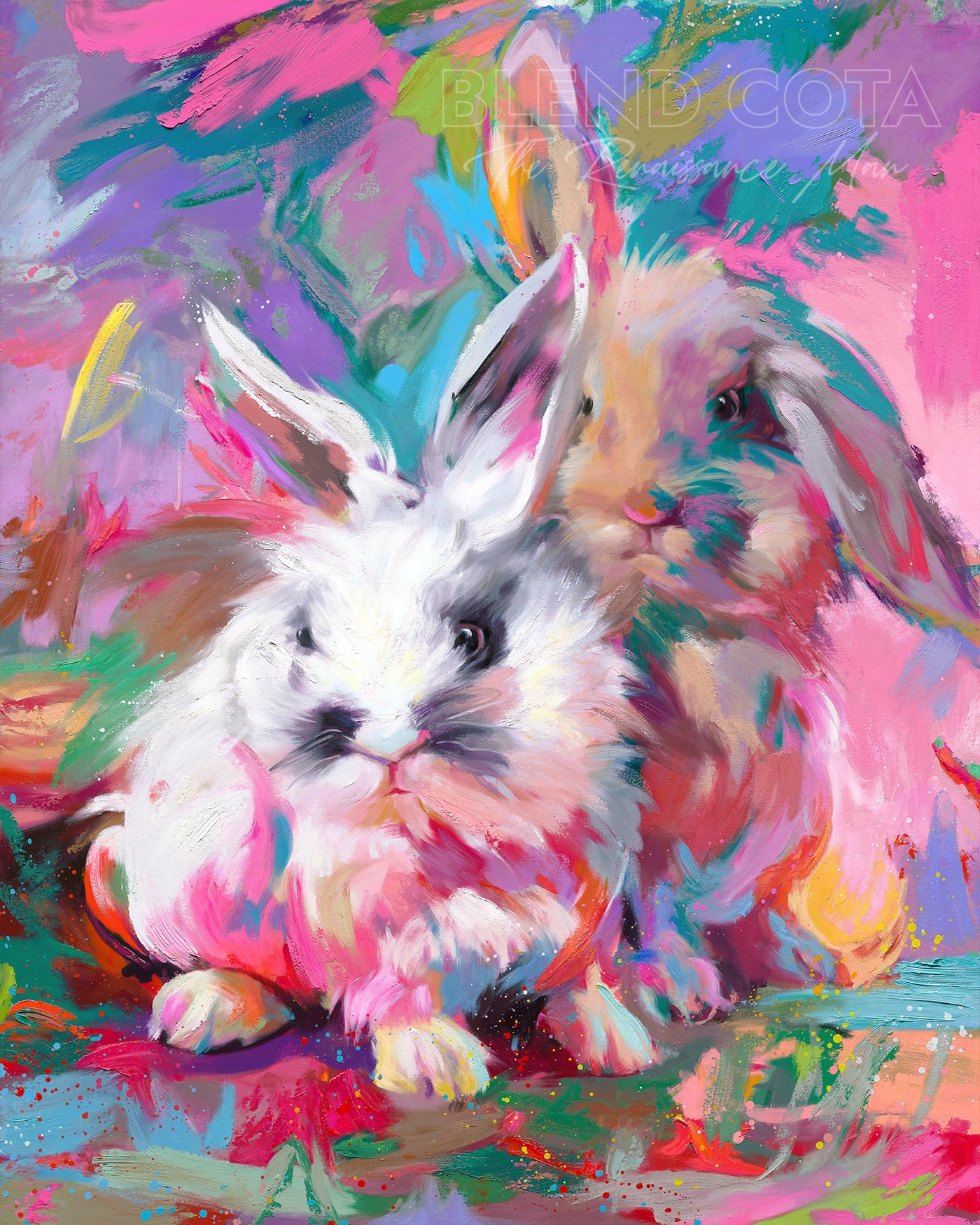 Color Expressionism Limited Edition Canvas Wall Art