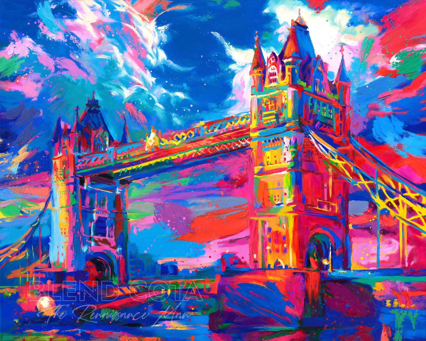 Color Expressionism Limited Edition Canvas Wall Art