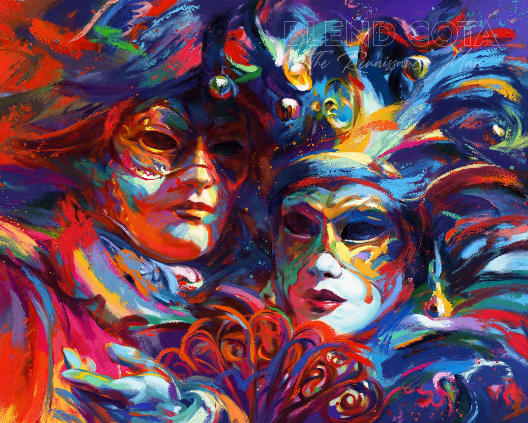 Color Expressionism Limited Edition Canvas Wall Art