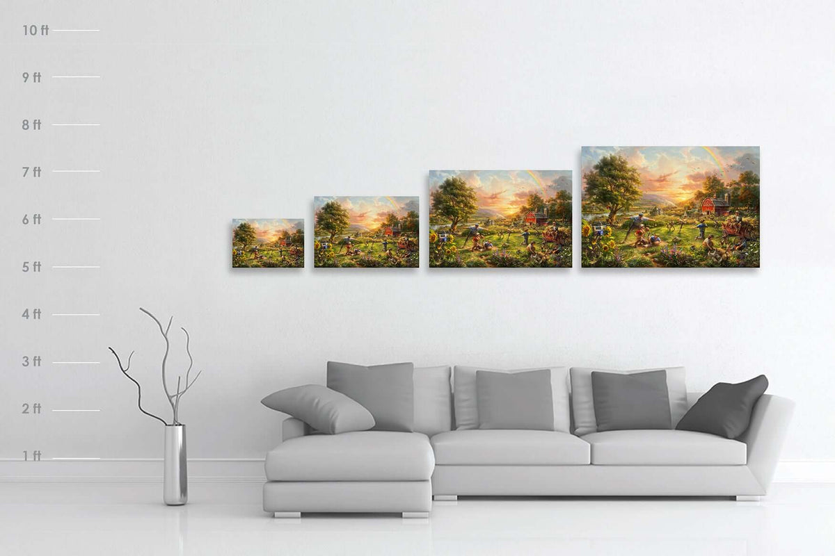 America's Favorite Past Time (Limited Edition Canvas) - Blend Cota Studios