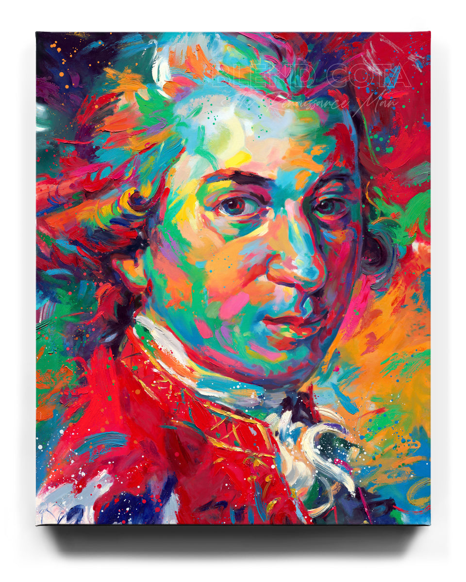 Mozart - Requiem Unfinished (Limited Edition Canvas) - Blend Cota Studios
