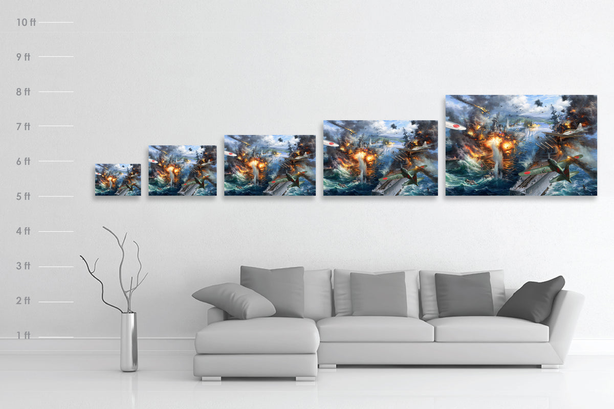 Pearl Harbor Limited Edition Canvas Blend Cota Studios